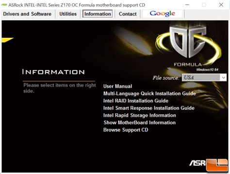 ASRock Z170 OC Formula Motherboard Review Page 6 Of 20 Legit Reviews