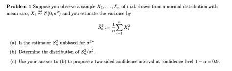 solved problem 1 suppose you observe a sample x1 … xn of