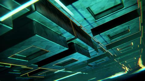 3d Render Seamless Animation Of Abstract Futuristic High Tech Armored Computer Generated