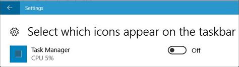 After Au Taskmanagers Cpu Meter In Taskbar Notification Area Gone Windows 10 Forums