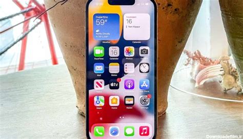 عکس صفحه گوشی آیفون