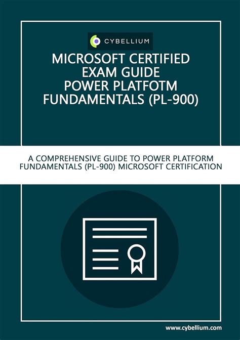 Microsoft Certified Exam Guide Power Platform Fundamentals Pl 900