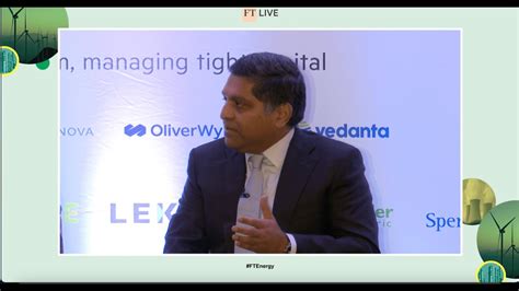Deepak Maheshwari Panel Discussion At Financialtimess Ftenergy