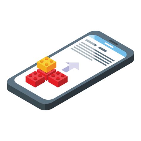 Data Construct Icon Isometric Vector Html System Vector Art At Vecteezy