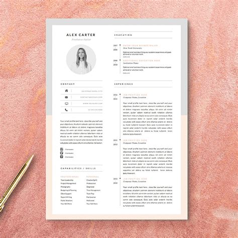 Resume Designs Stunning Resume Design Ideas Resume Design Creative Resume Design