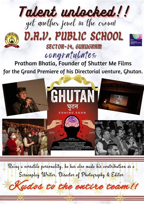 Pratham Bhatia On Linkedin Ghutan Premierenight Premiere Movies