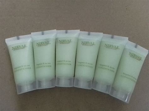 Nirvae Botanicals Bergamot And Tea Tree Conditioner 6 Pack 22ml Travel