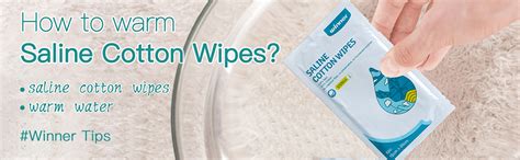 Winner Sterile Saline Wipes 6 X 8 Large Personal Care