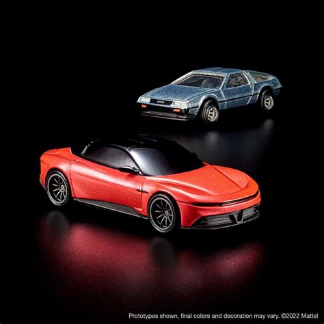 2023 Hot Wheels Mattel Creations Alpha V Delorean Dmc Cars N Cards