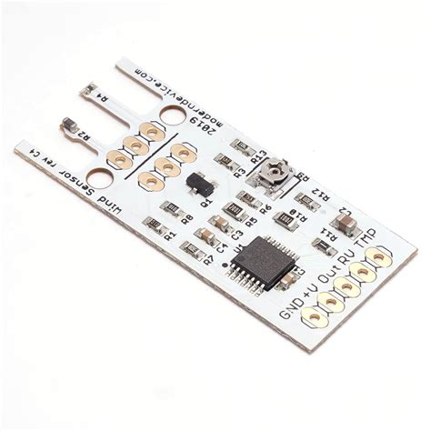 Wind Sensor Anemometer For Arduino Measure Wind Speed And Temperature
