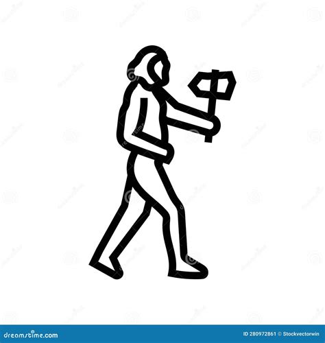 Evolution Line Icons Collection Darwin Adaptation Natural Selection Fossil Genetics