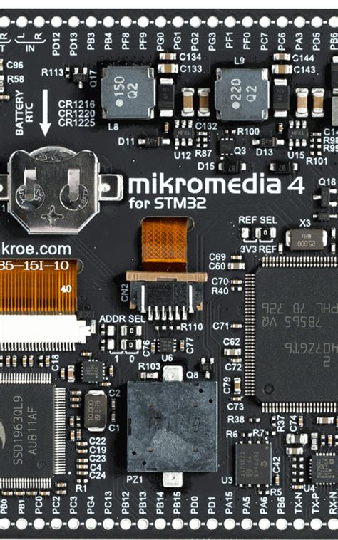 mikromedia 4 for stm32 resistive