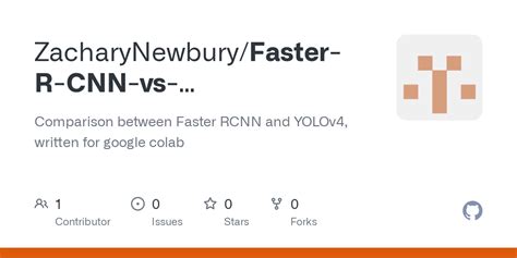 GitHub ZacharyNewbury Faster R CNN Vs YOLOv Jupyter Comparison Between Faster RCNN And