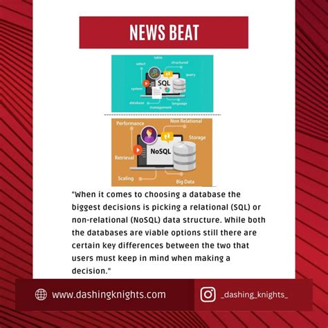 relational database sql or non relational database 🤔 news beat