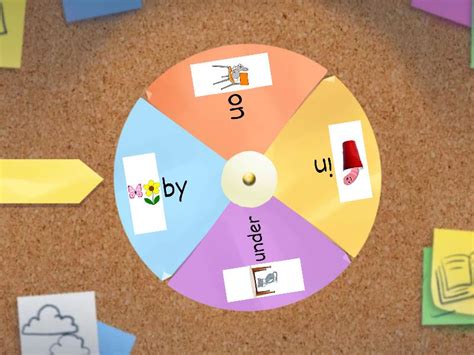 Preposition Wheel Random Wheel