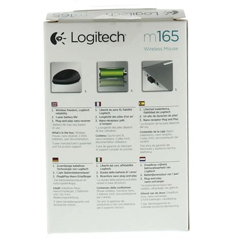 Logitech Wireless Mouse M165 Online At Best Price Lulu Kuwait