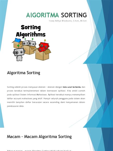 Algoritma Sorting Pdf