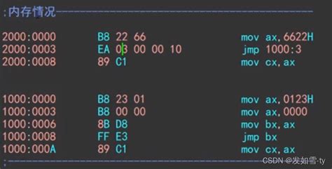 汇编程序设计 21 指令执行的过程详解汇编执行顺序 Csdn博客