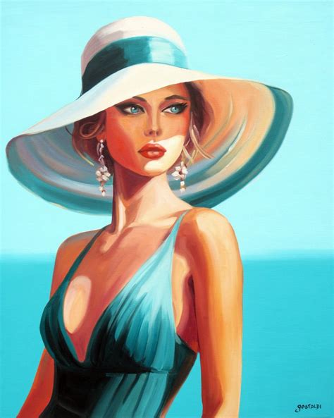 Christophe Gastaldi Femme Au Chapeau X L Auction Online Catawiki