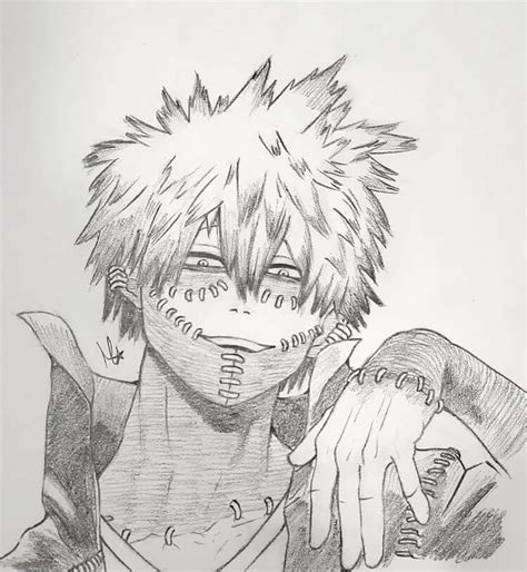 Easy Drawings From My Hero Academia Dabi Briscoe Hableful