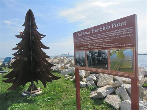 The Daniel Lyons Historic Shipwreck Marker Wisconsin Marine