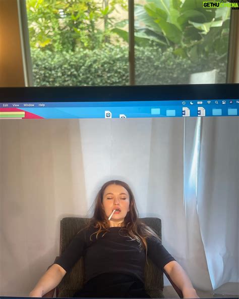 Emily Browning Instagram Quite Well Thanks And U Gethu Cinema