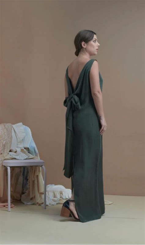 Ruby Ruby Hope Gown Khaki On Designer Wardrobe