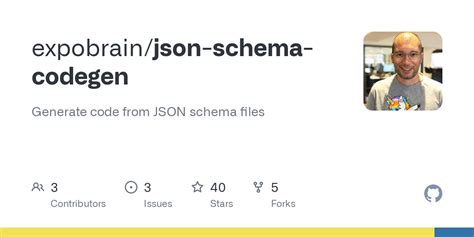 Github Expobrainjson Schema Codegen Generate Code From Json Schema