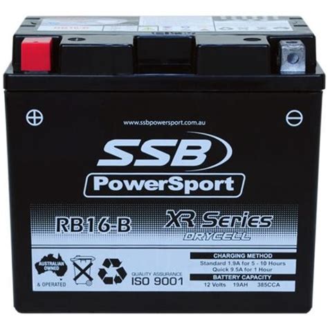 Rb16 B Ssb Xr Series Motorcycle Battery Battery Zone