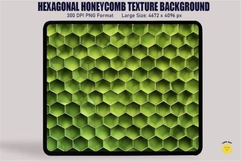 Hexagonal Honeycomb Texture Background Graphic By Lazy Sun · Creative Fabrica
