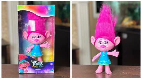 Trolls World Tour Poppy Toy Medium Size Doll Review Youtube