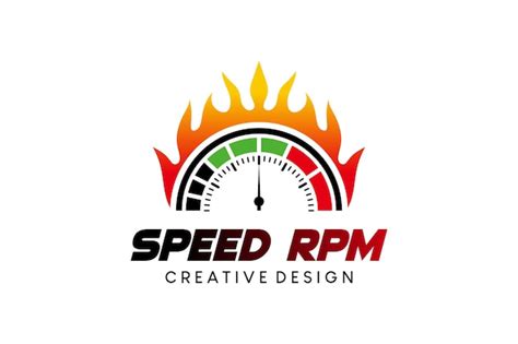 Premium Vector Rpm Logo Design Rpm Speed For Automotive Logo With