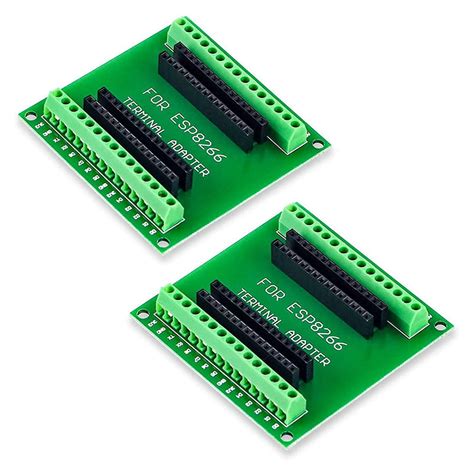 Hot 2pcs Esp8266 Breakout Board Gpio 1 Into 2 For Esp 12e Nodemcu