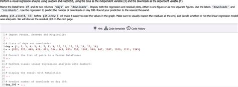 Perform A Visual Regression Analysis Using Seaborn