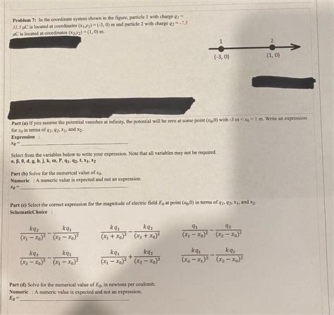 Solved Problem 7 In The Coordinate System Shown In The