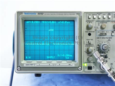 Tektronix 2232 Analog Digital Oscilloscope For Sale At Control Electronics Pty Ltd