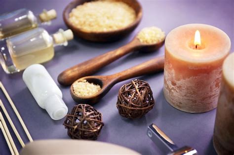 Premium Photo Beautiful Spa Composition