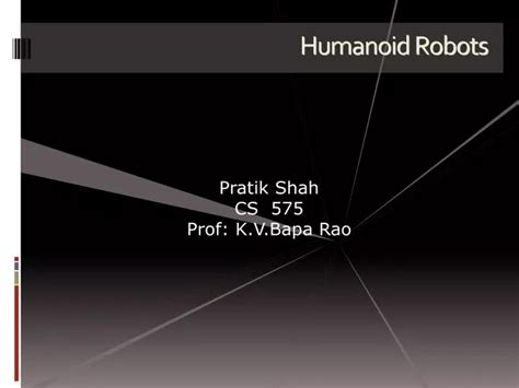 Ppt Humanoid Robots Powerpoint Presentation Free Download Id