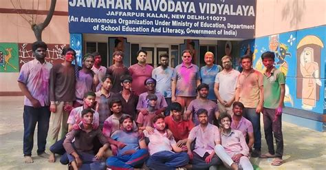 Ayush Aryan On Linkedin 2023 Holi And Also Last Holi In Jnv