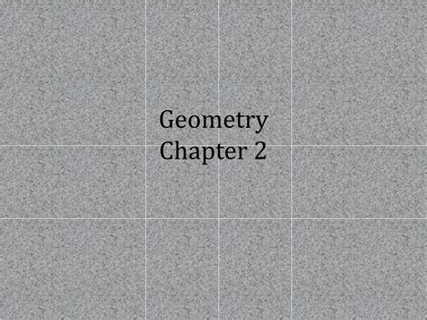 PPT Geometry Chapter PowerPoint Presentation Free Download ID