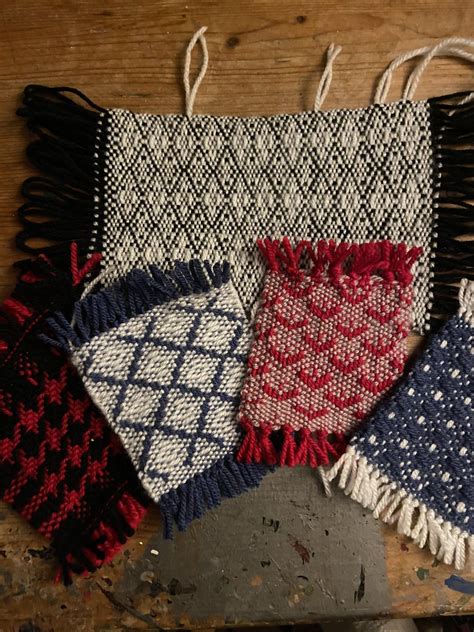 Very Happy With My Weaving Process I Found The Patterns On Pinterest And Played Around With