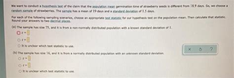 solved we want to conduct a hypothesis test of the daim that