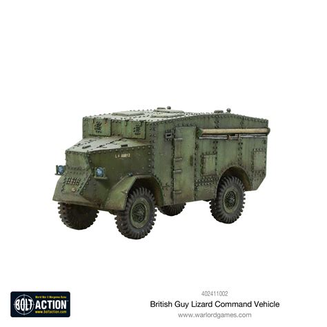 New Guy Lizard Command Vehicle Warlord Games
