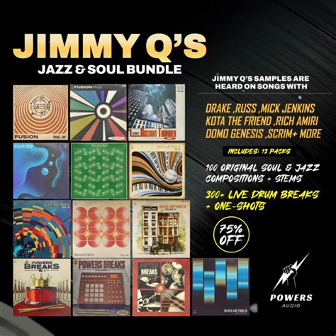Jimmy Qs Jazz And Soul Bundle Powers Audio