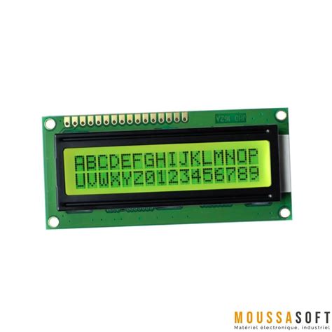 Afficheur LCD X Maroc Moussasoft