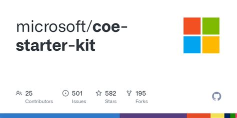 Actions Microsoft Coe Starter Kit GitHub