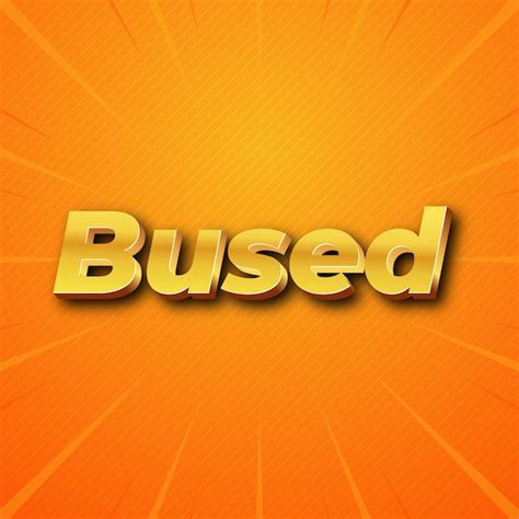 Premium Photo Bused Text Effect Gold  Attractive Background Card Photo Confetti