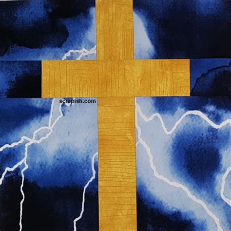 Cross Quilt Block Pattern Tutorial