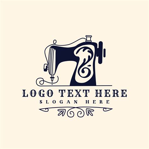 Retro Sewing Machine Logo Brandcrowd Logo Maker