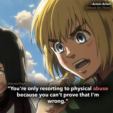 15 Powerful Armin Arlert Quotes Hq Images Aot